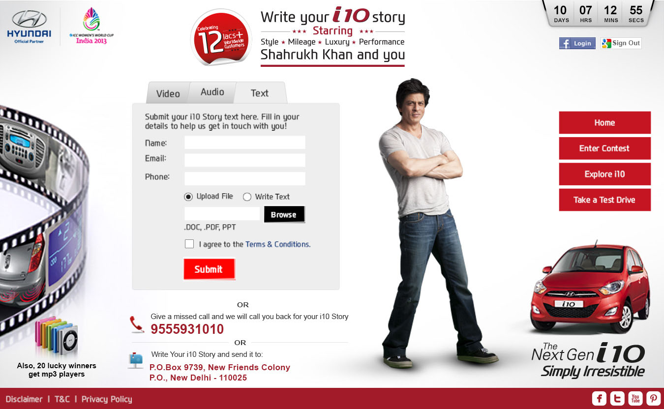 Hyundai – Write Your i10 Story Case Studies | Everymedia Technologies